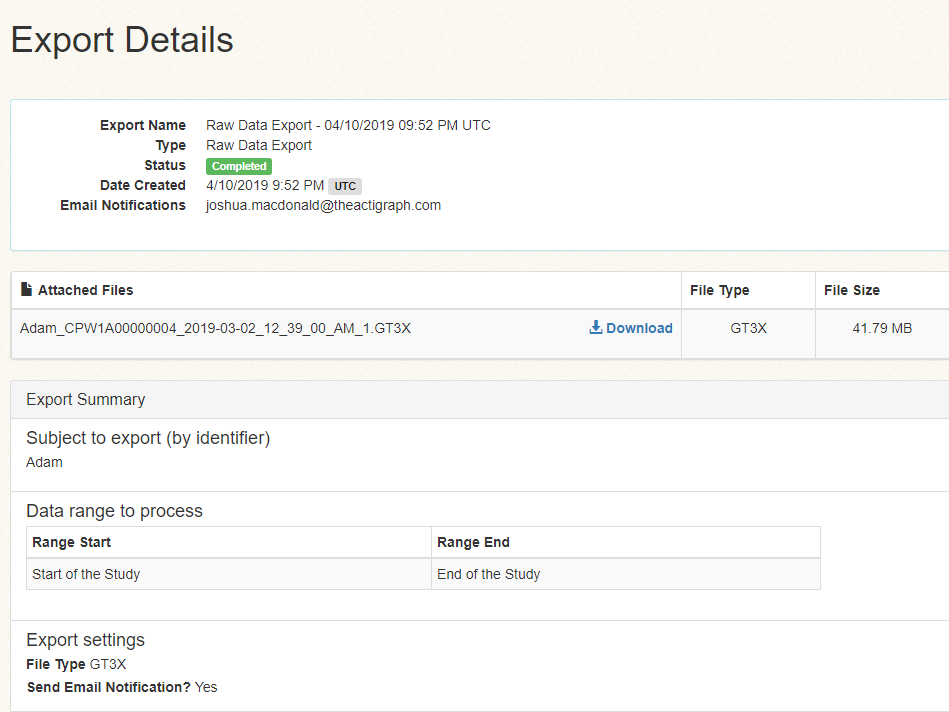 How can I use the data from my CentrePoint Insight Watch in ActiLife?